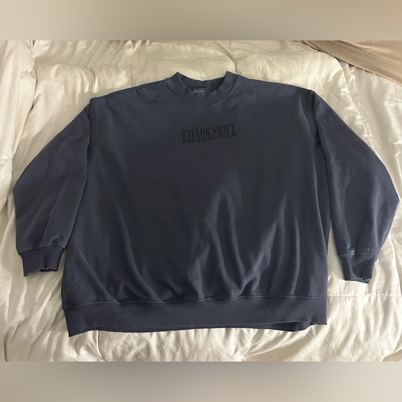 Taylor Swift | Other | Eras Tour Blue Crew Neck | Poshmark